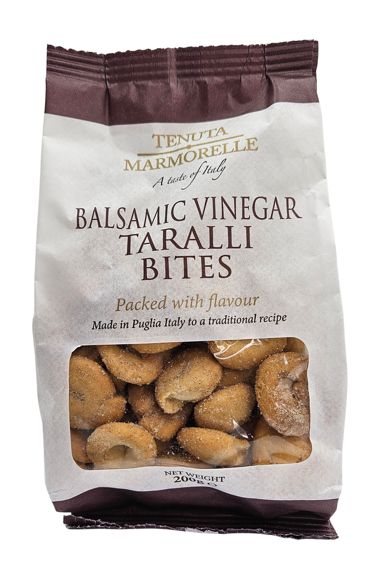 Balsamic Vinegar Taralli Bites 200g – Tenuta Marmorelle